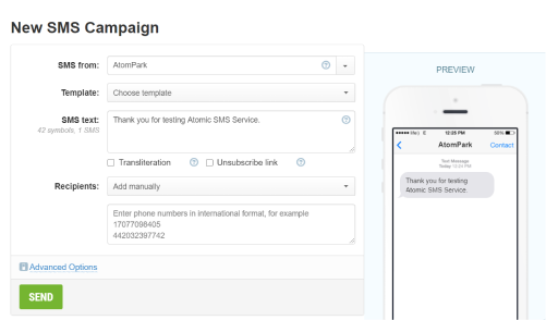Send Bulk SMS Online Service — Massmail Software — Massmail Software