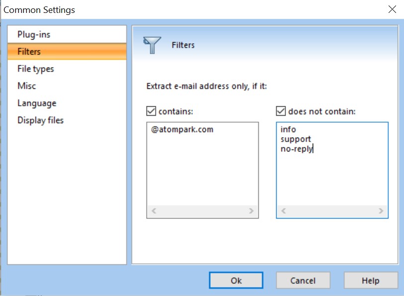 Email Harvester Extract Emails From Files And Folders — Massmail Software
