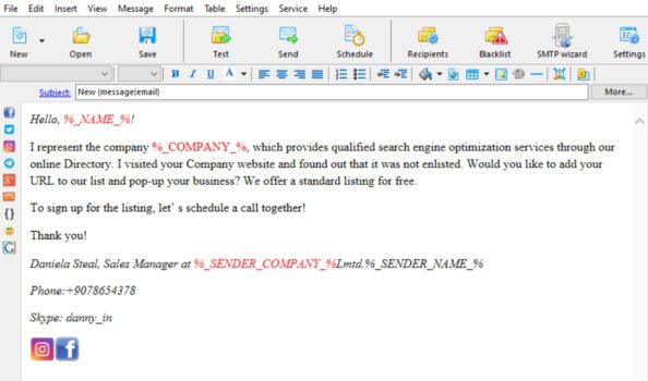 Bulk Email Sender Software – Mass Mailing Service — Massmail Software