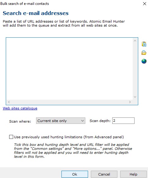 Email Hunter – Find And Extract Any Email Address — Massmail Software