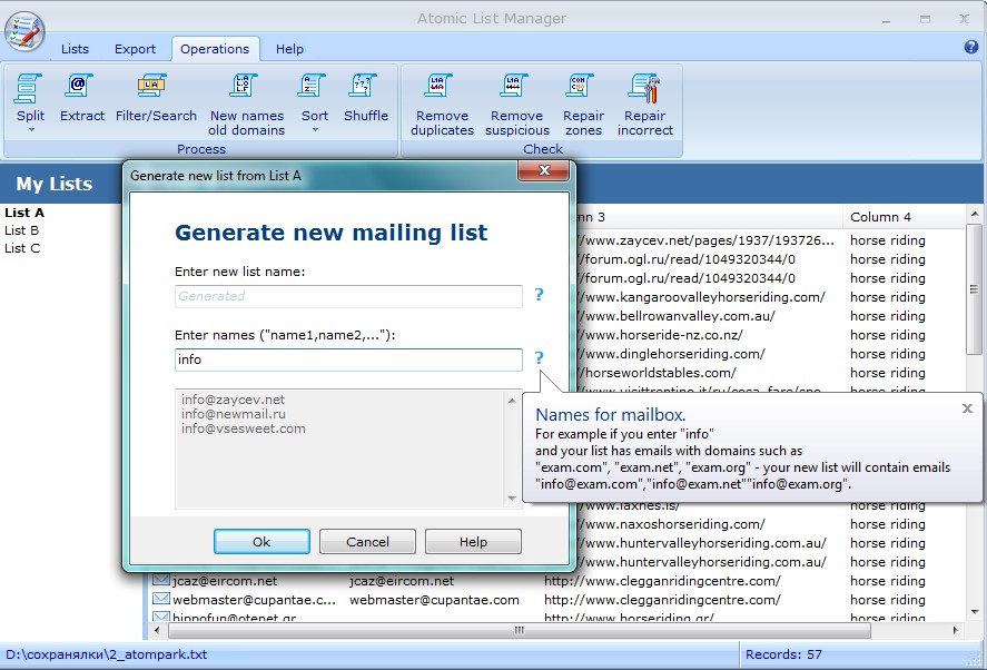 Email List Management Software — Massmail Software