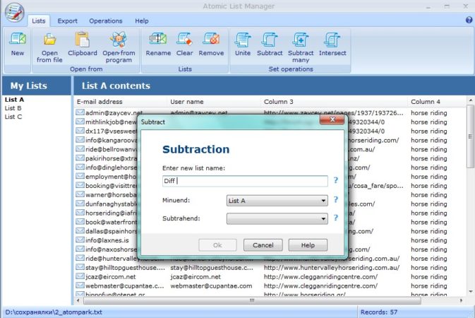 Email List Management Software — Massmail Software