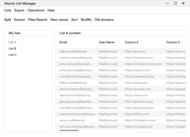 Email List Management Software Massmail Software email-list-management-software-massmail-software